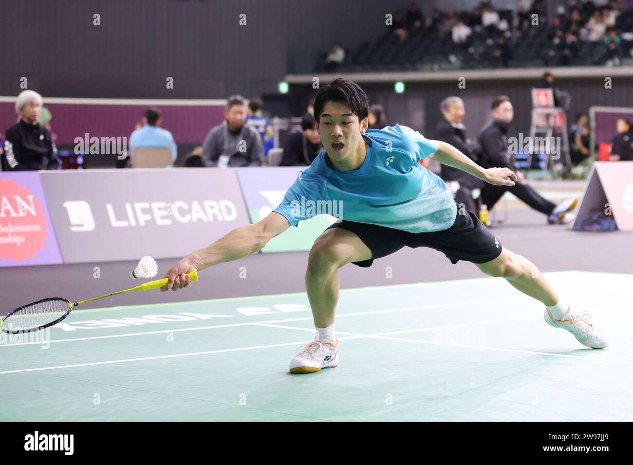 Musashino Forest Sport Plaza, Tokyo, Japan. 25th Dec, 2023. Shun Nakamura, DECEMBER 25, 2023 ...