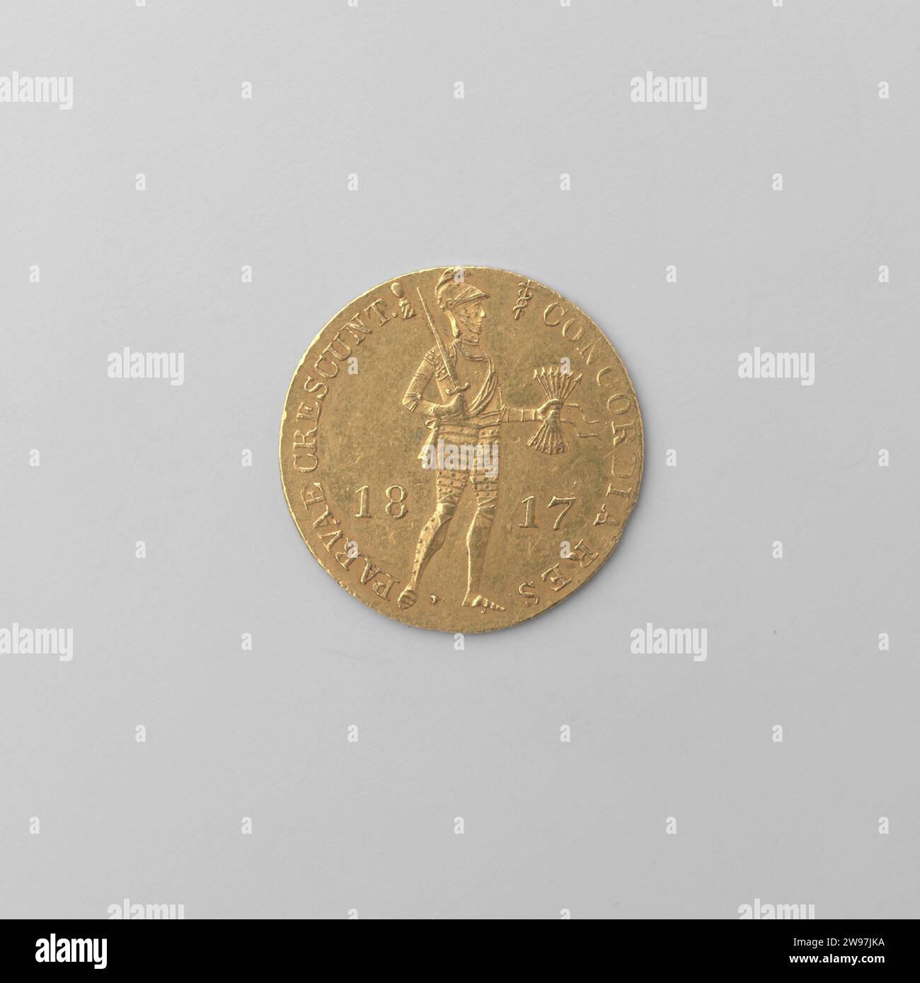 Dutch Dukaat, 1817, Willem I (King of the Netherlands), 1817 coin Gold ...