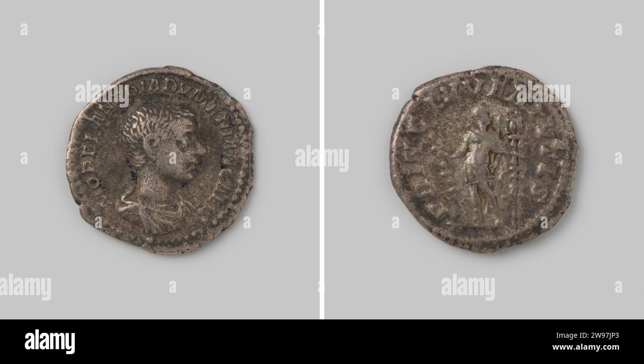 Denarius from the Roman Empire of Diadumenianus, 218 ,, 217 - 218 coin ...