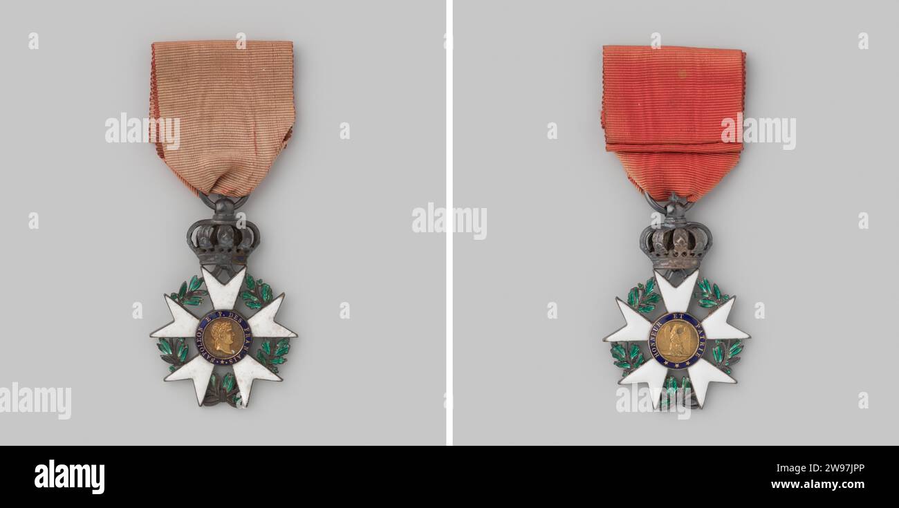 Ridder cross of the Legion of Eer, awarded to Major General F.N.L ...