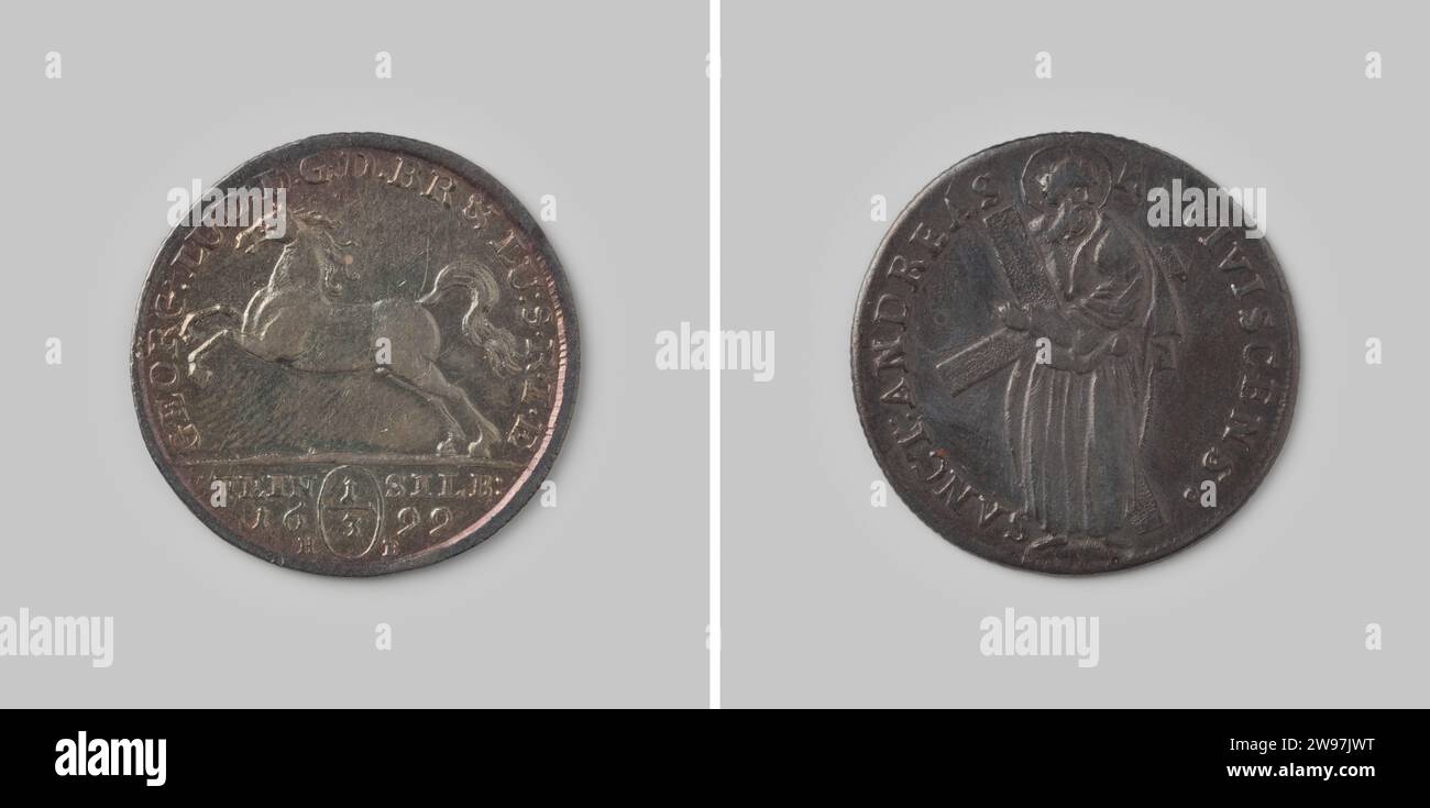 Third Taler from Brunswijk-Luneburg-Calenberg-Hannover by Georg I ...