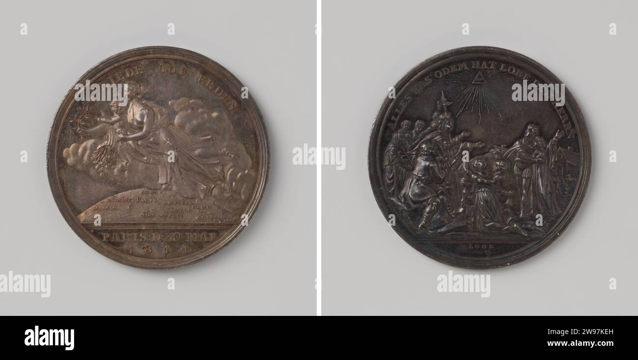 First Peace of Paris between France and the Allies, Daniel Friedrich ...