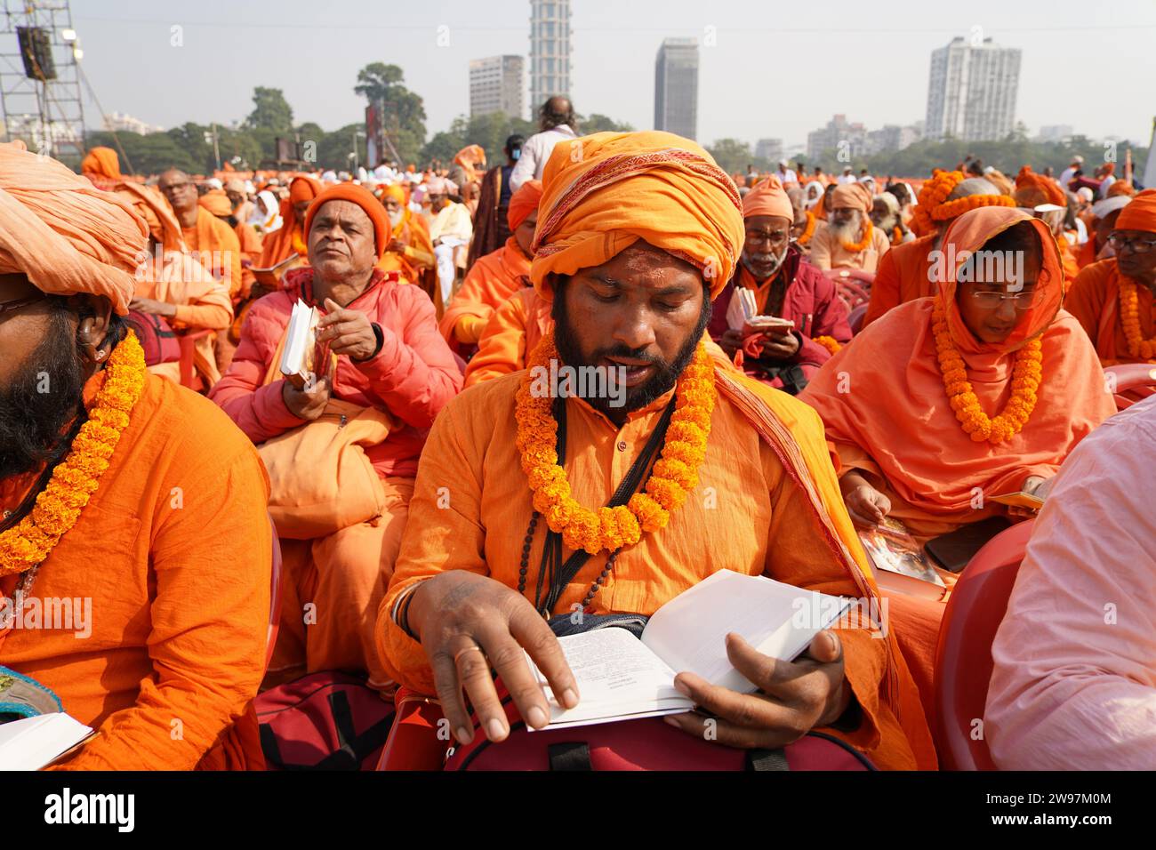 Kolkata, West Bengal, India. 24th Dec, 2023. In a landmark display of ...
