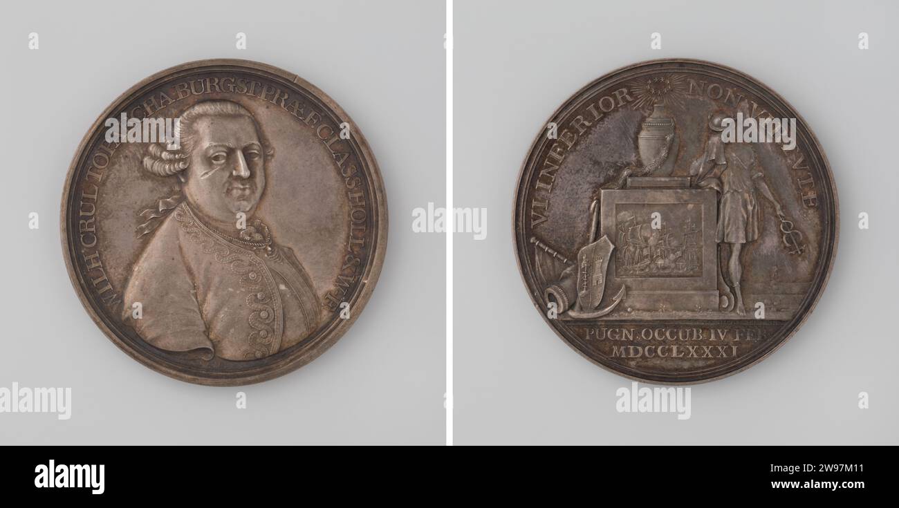 Die of schout-by-night Willem Crul, Johan George Holtzhey, 1781 history ...