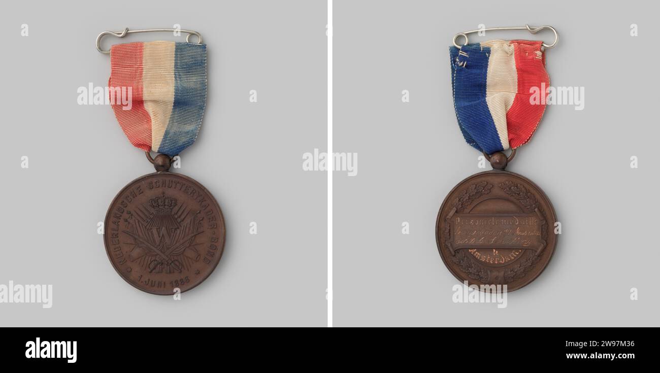 Exit of a price medal (personnel medal) of the Nederlandsche ...
