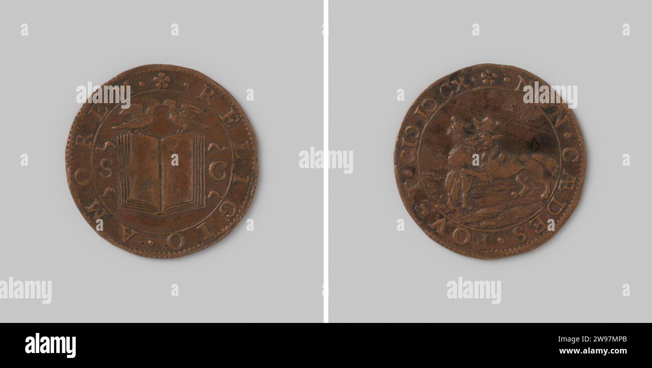 Calculation medal from Dordrecht on the murder of King Henry IV of ...