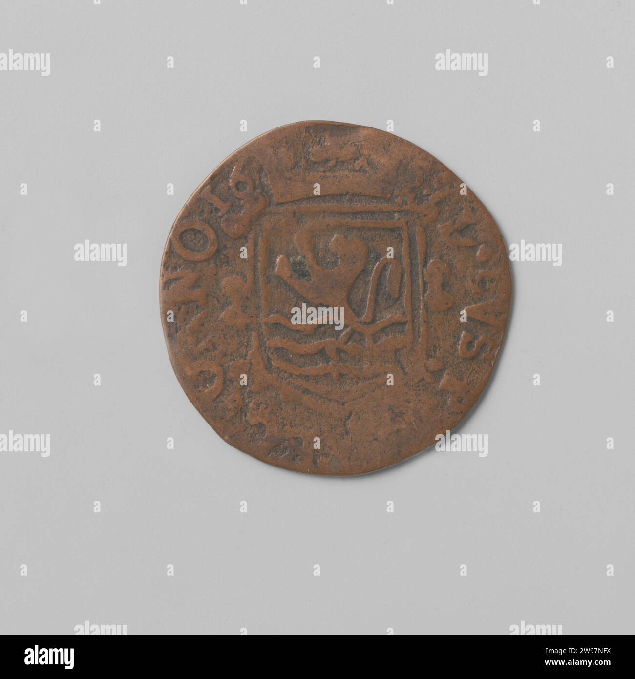 Reckheimse Zeeuwse Oord, 1659, county of Rekem, 1659 coin Copper mint ...