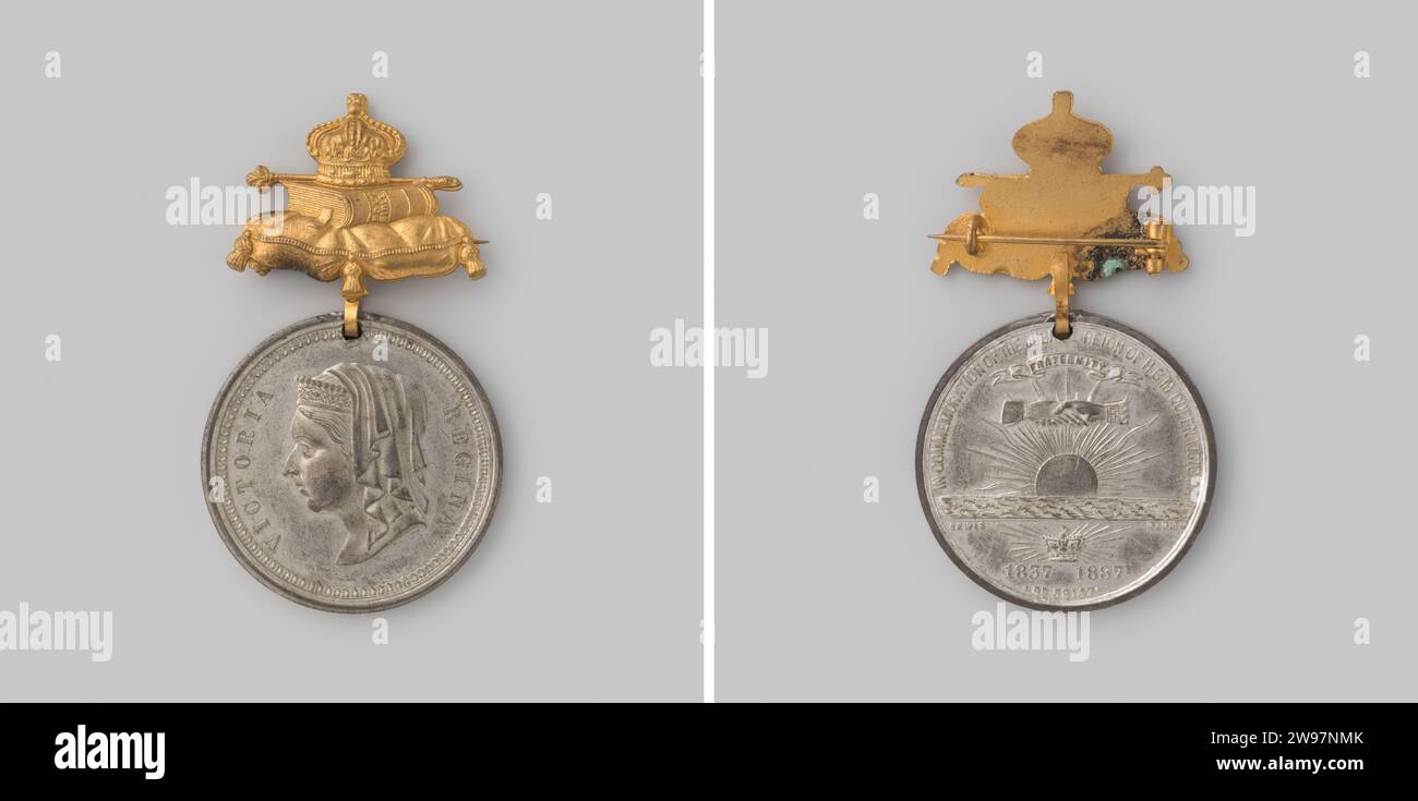 Sixty -year anniversary Queen Victoria of England 1897, w.o. Lewis ...