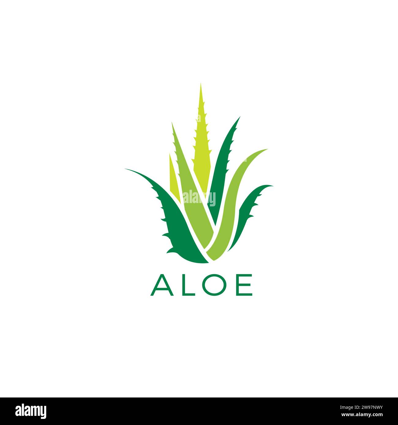 Aloe Vera logo fresh design Stock Vector Image & Art - Alamy