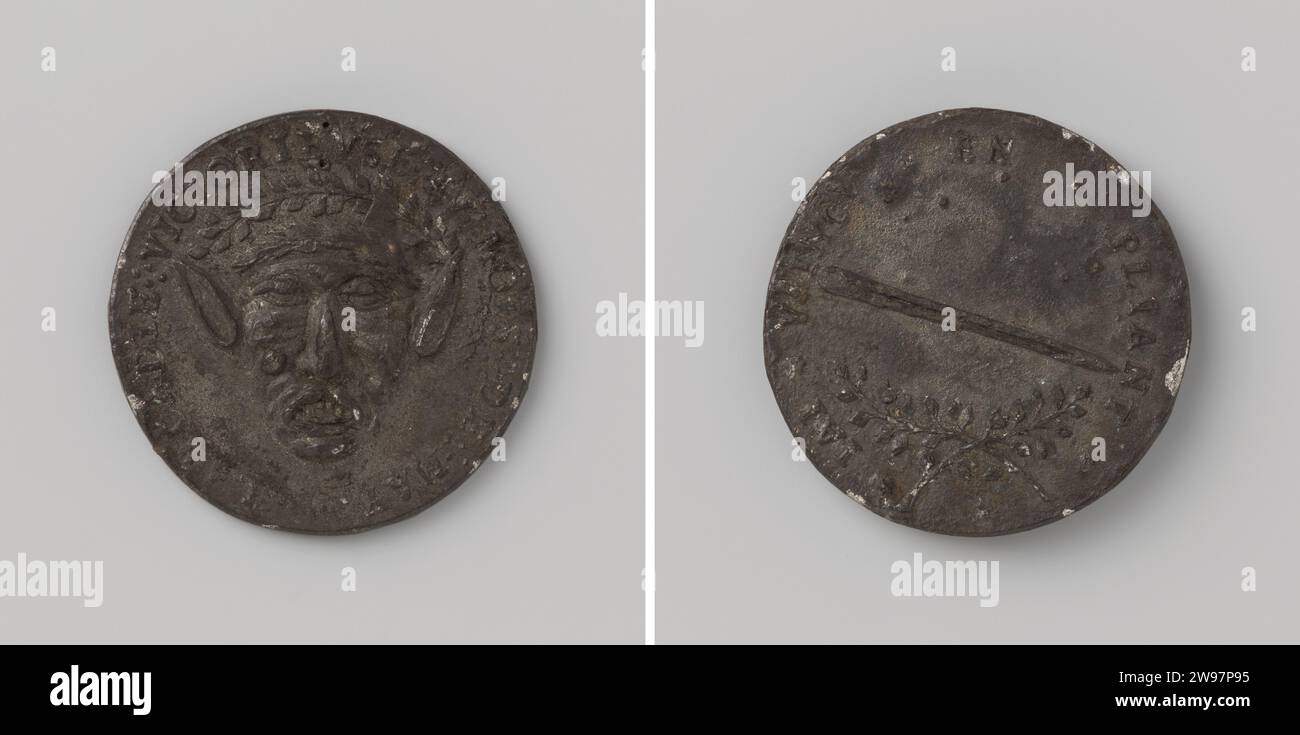 Victorious Arcadia, Anonymous, c. 1600 - c. 1800 history medal Lead ...