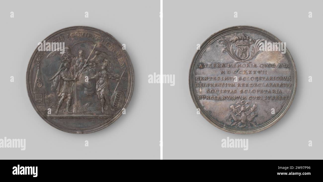 Century festival of the chivalriek of the Handbussche in Delft, Martin ...