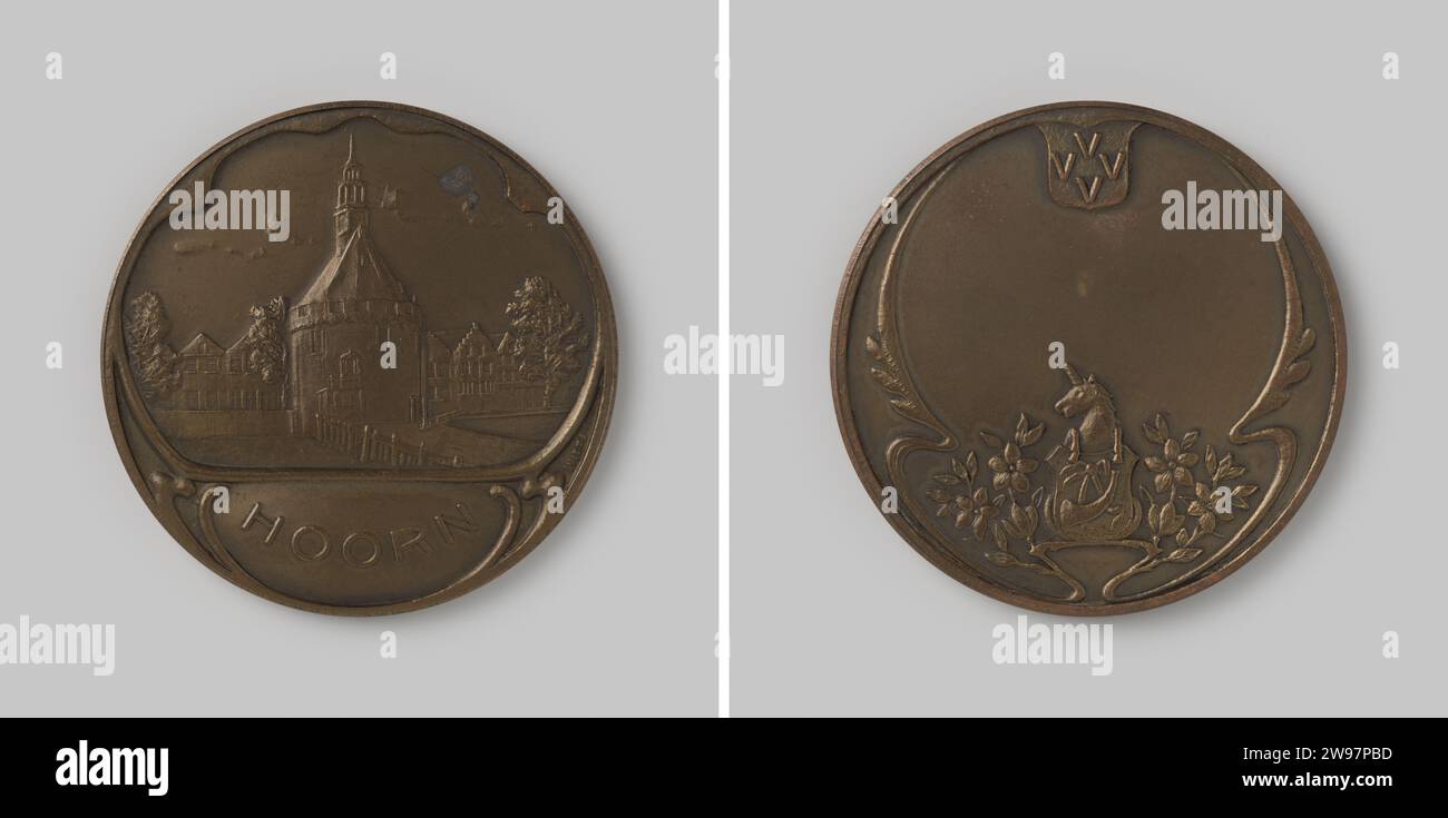 Price medal of the Vereeniging for Aliens Traffic in Hoorn 1907, G. van ...