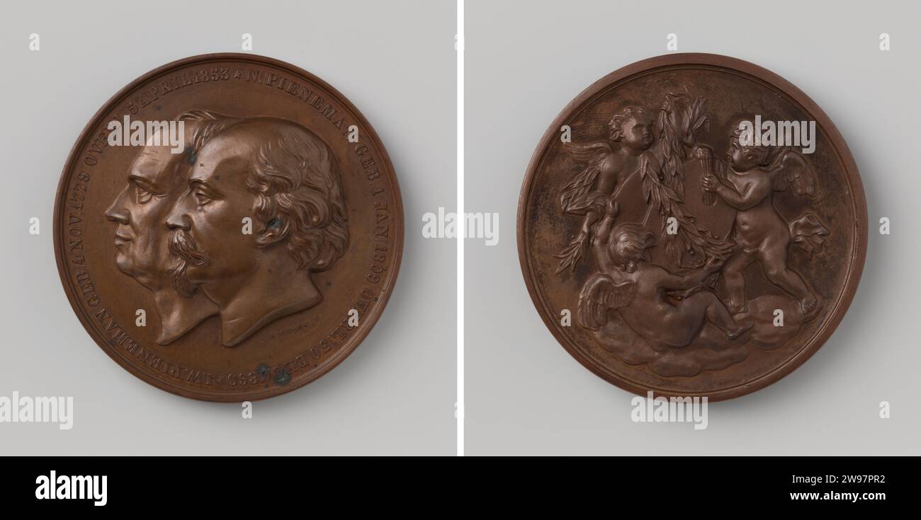 Jan Willem en nicolaas lower, Samuel Cohen Elion, 1860 - 1861 history ...