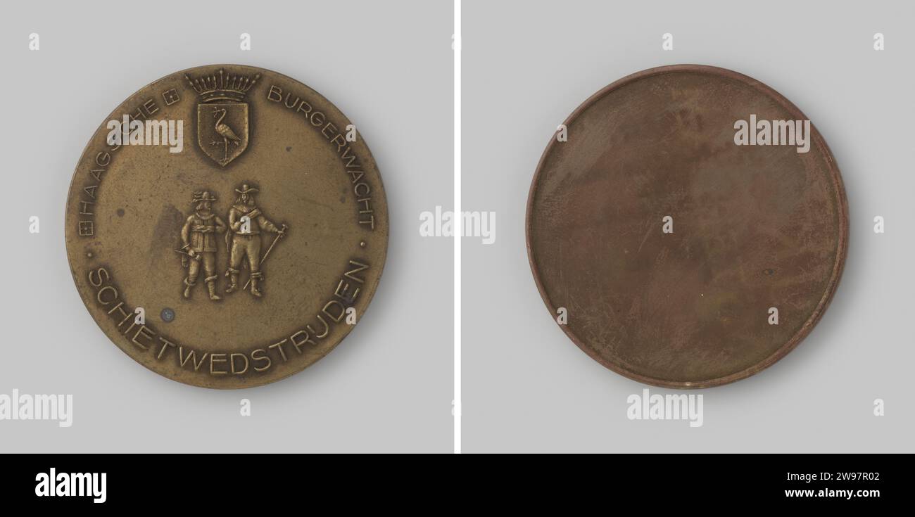 Price medal Citizen Guard in The Hague, Anonymous, c. 1920 history ...