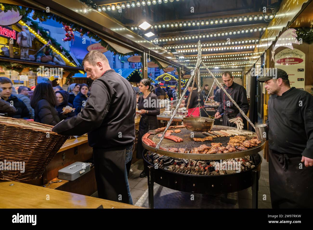 Bratwurst germany stand hi-res stock photography and images - Alamy