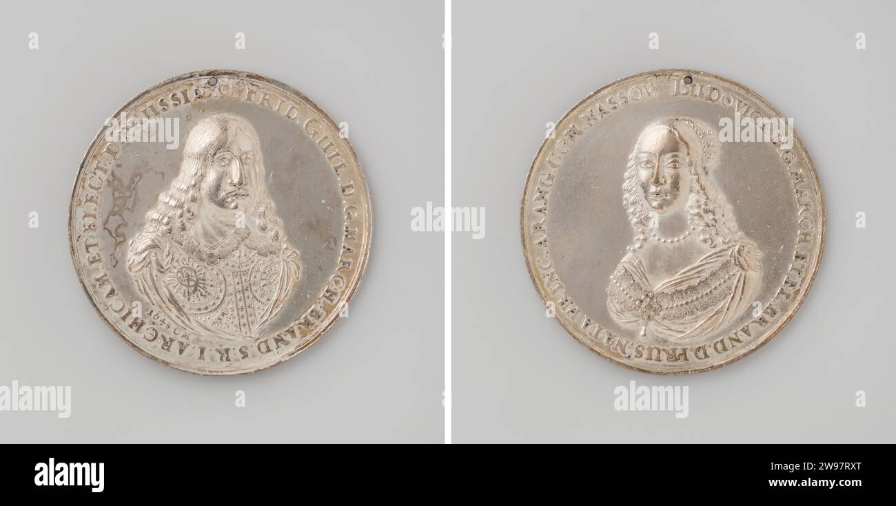 Frederik Willem, Markgraaf van Brandenburg and Louise Henriette van ...