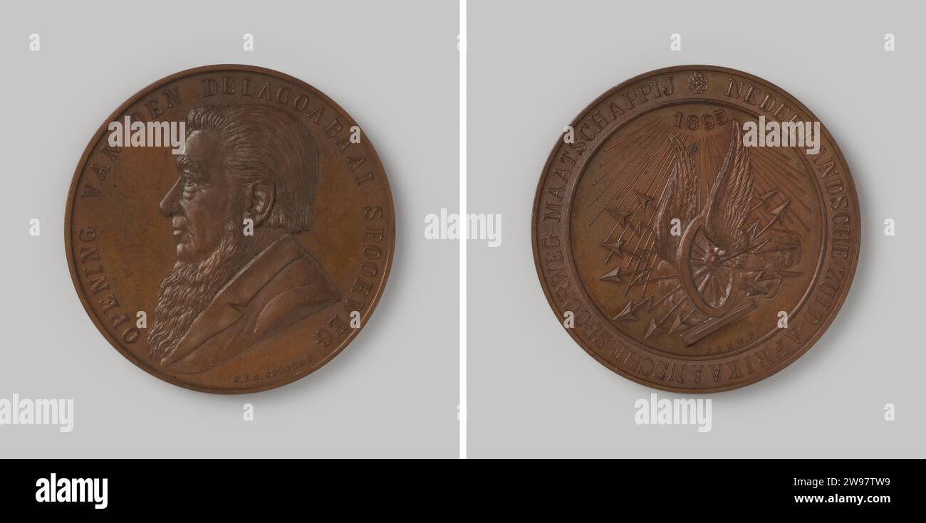 Opening of De Delagoa Bay Railway 1895, Johan Philip Mathias Marmer ...