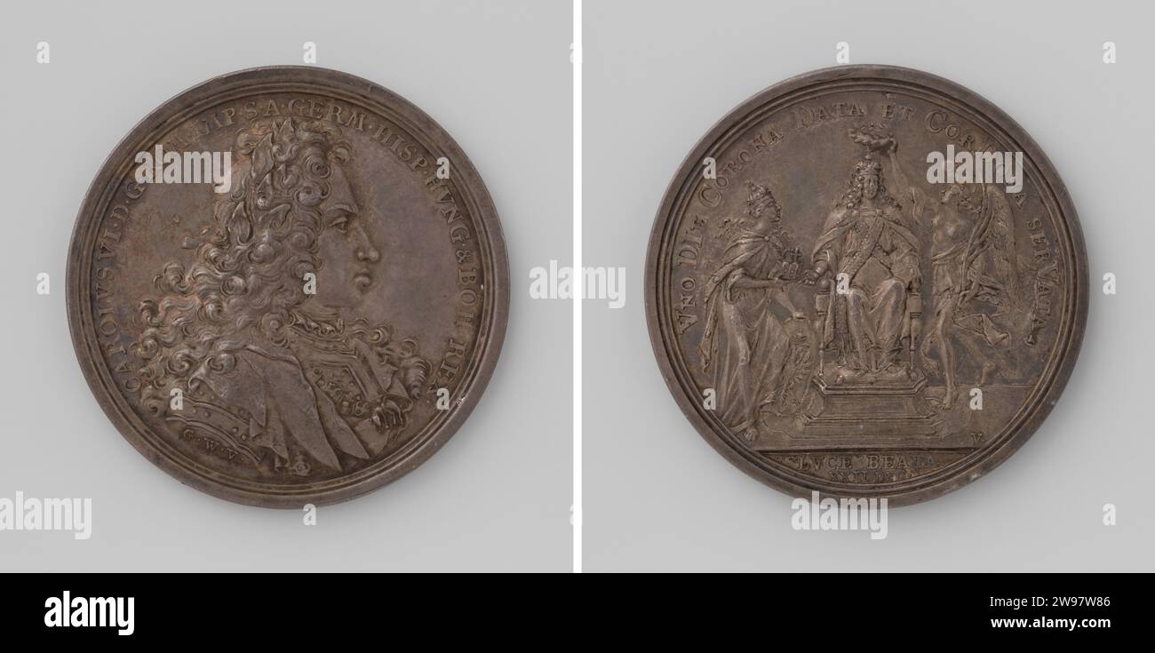 Charles VI to German Emperor crowned and the preservation of Cardona ...