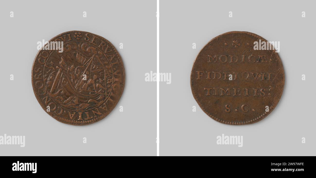 Calculation medal from Dordrecht to encourage the shyness of the ...