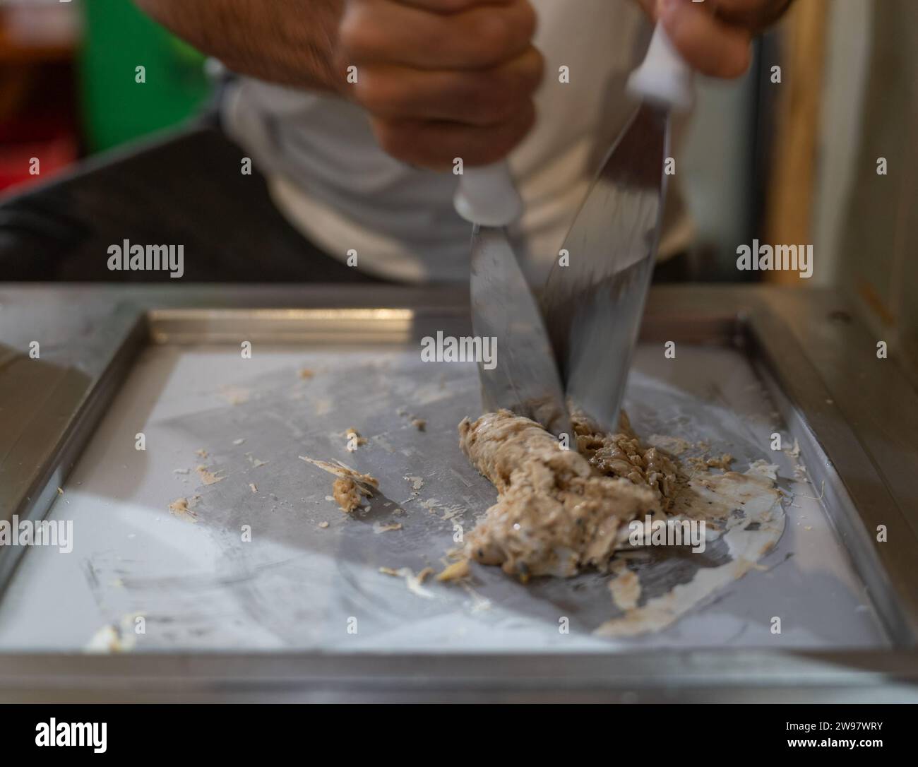 Making rolled ice cream hi-res stock photography and images - Alamy