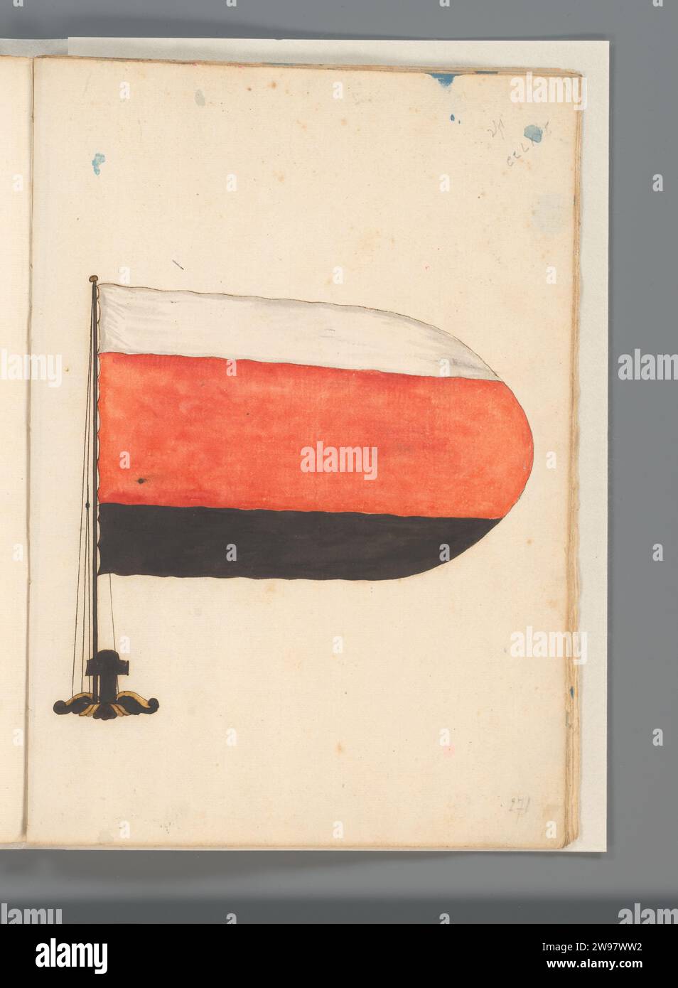 Flag of the Timuridic Empire, Anonymous, 1667 - 1670 drawing Flag of ...