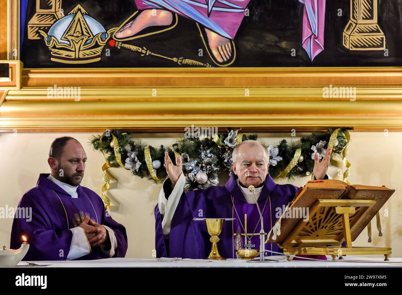 Roman catholic sanctuary of god the merciful father hi-res stock ...