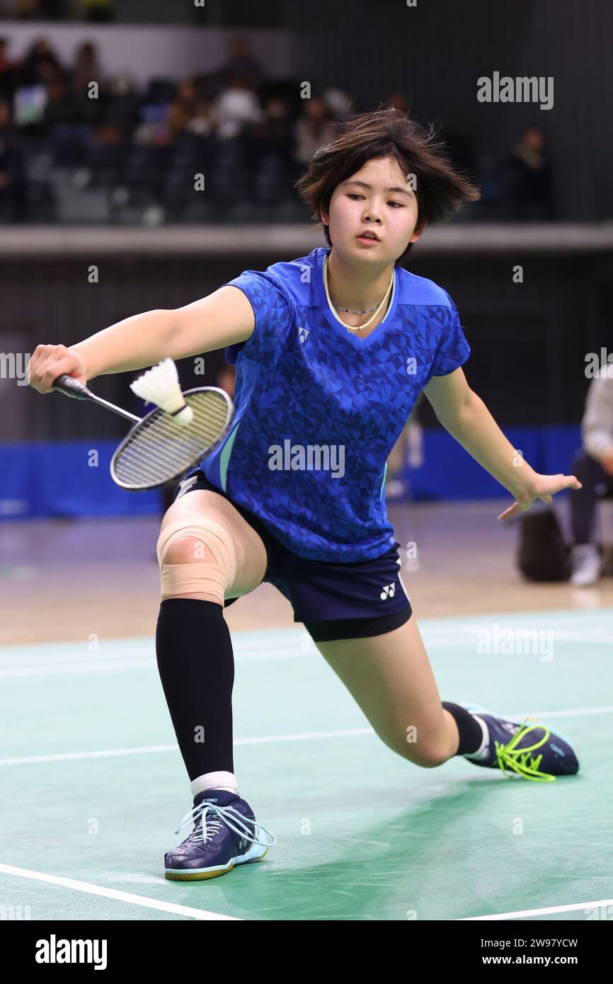 Musashino Forest Sport Plaza, Tokyo, Japan. 25th Dec, 2023. Ririna Hiramoto, DECEMBER 25, 2023 ...