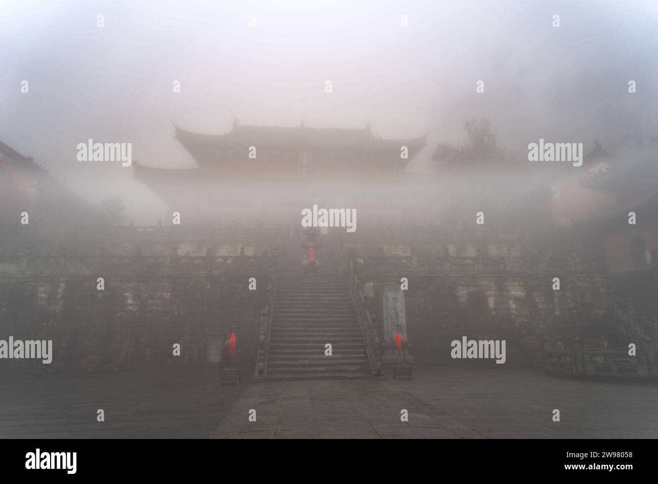 Purple Heaven Palace is a Taoist temple complex located in Wudang ...