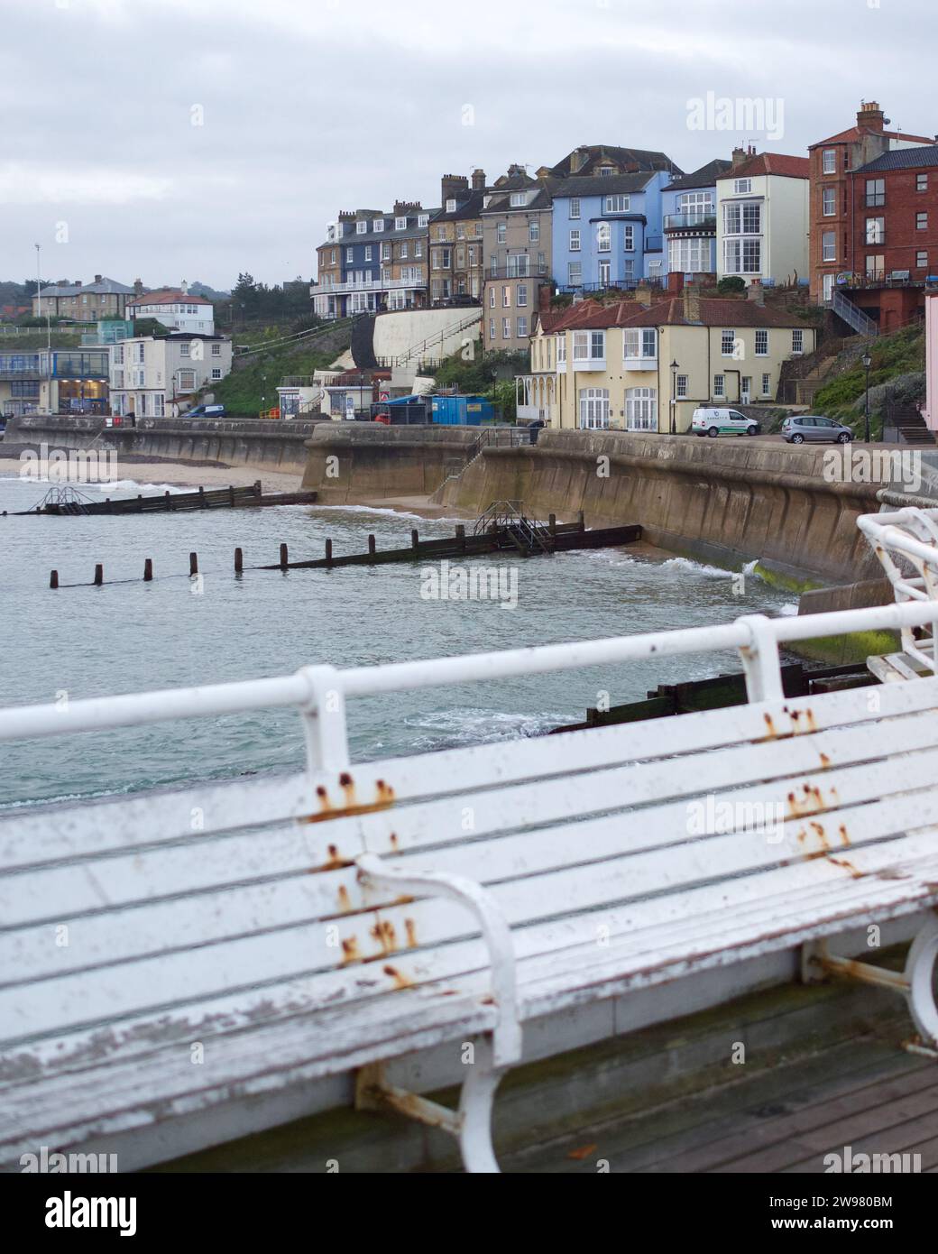 A Winter British Seaside scene in Cromer, Norfolk, UK Stock Photo - Alamy