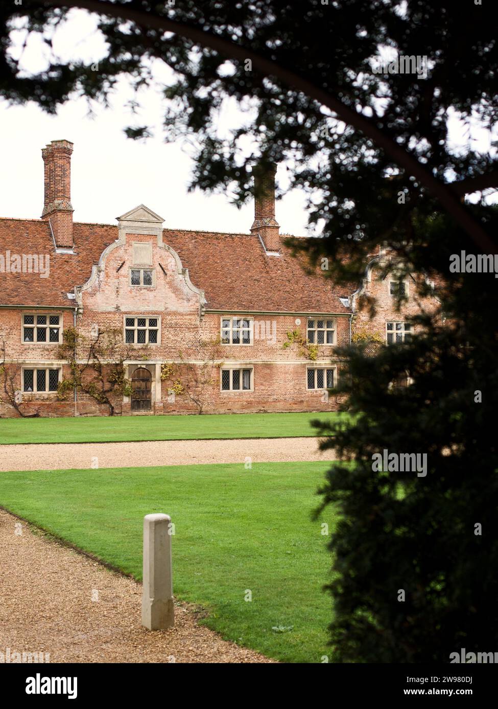 Aerial view of Blickling Hall Estate, a historic country estate located ...