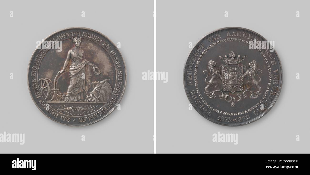 Second centenary of the relief of Aardenburg, Leopold Wiener, 1872 ...