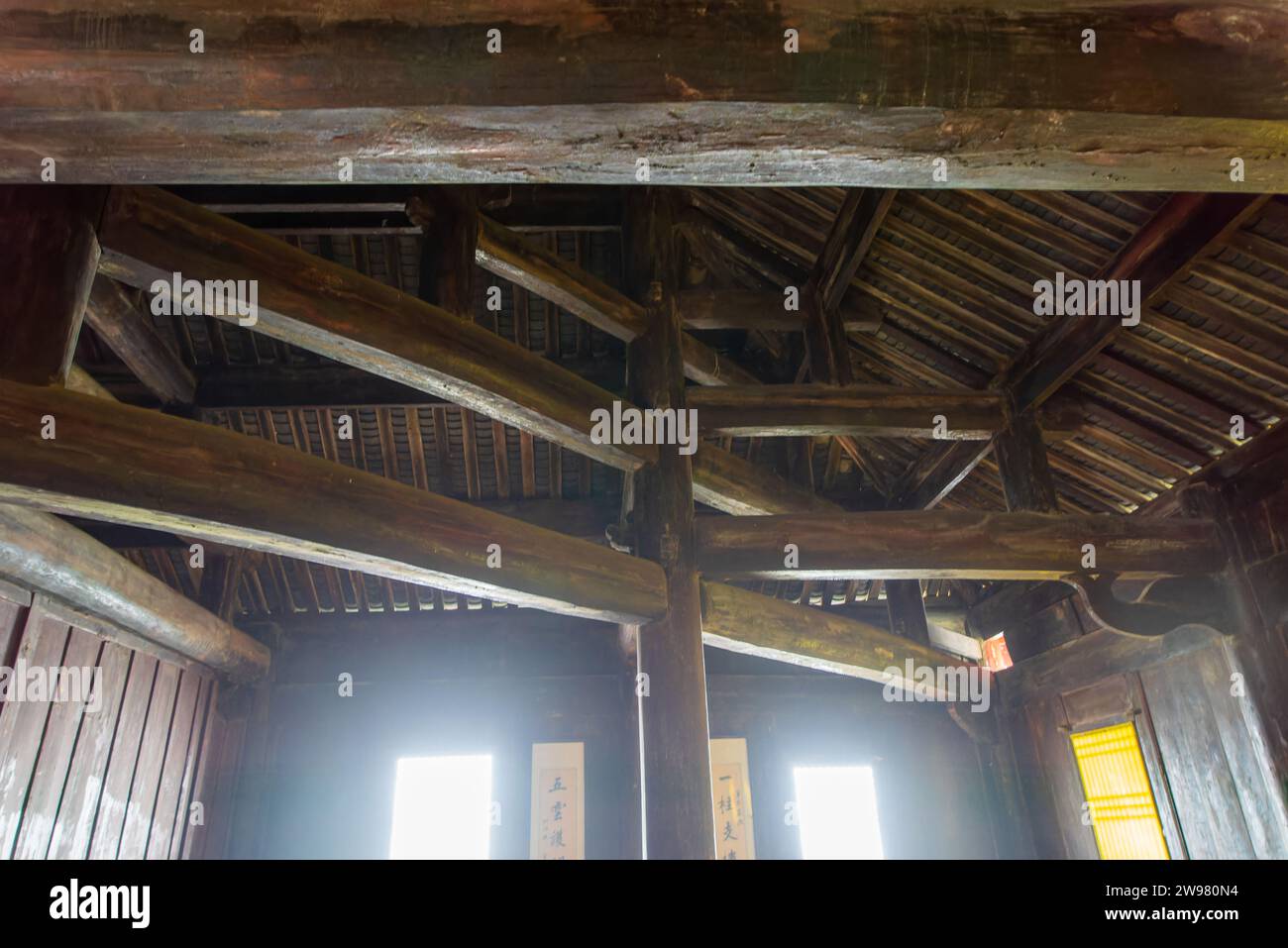 Get a glimpse into the intricate wooden architecture of historic ...