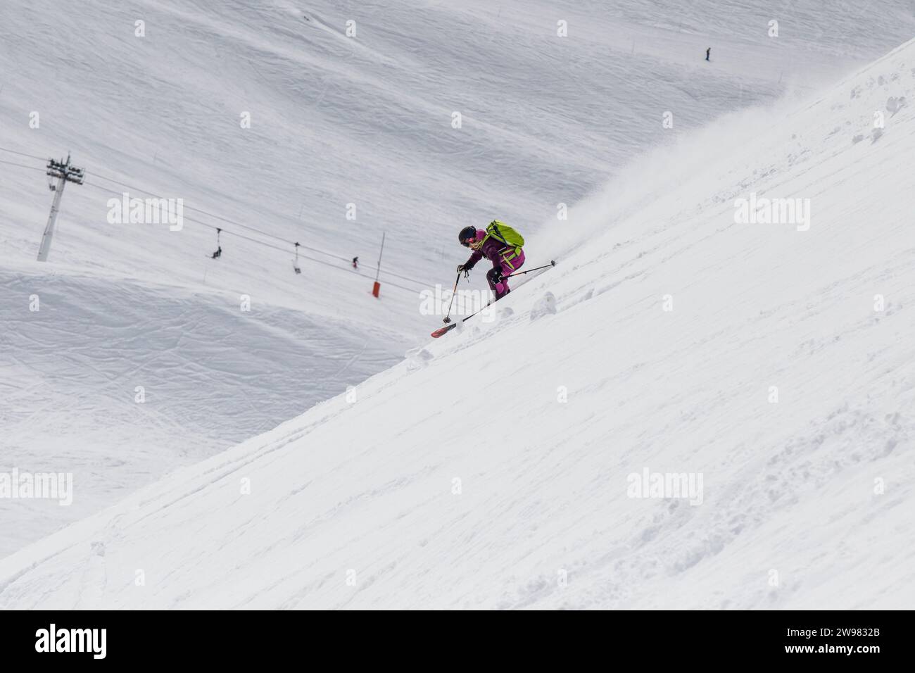 Val thorens france spring hi-res stock photography and images - Alamy