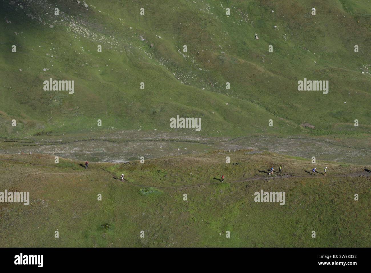 Trail running mont blanc hi-res stock photography and images - Alamy
