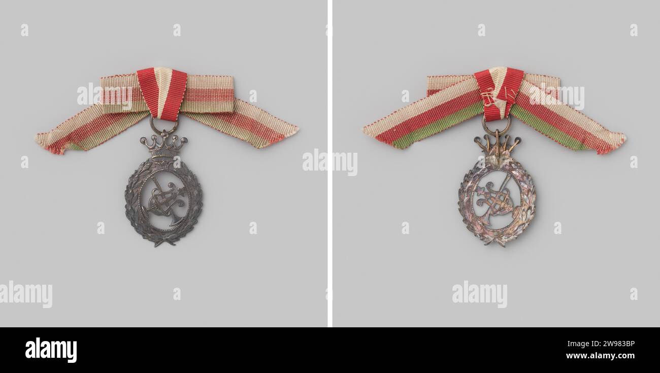 Carrying sign for the militia, anonymous, c. 1850 - c. 1899 medal ...