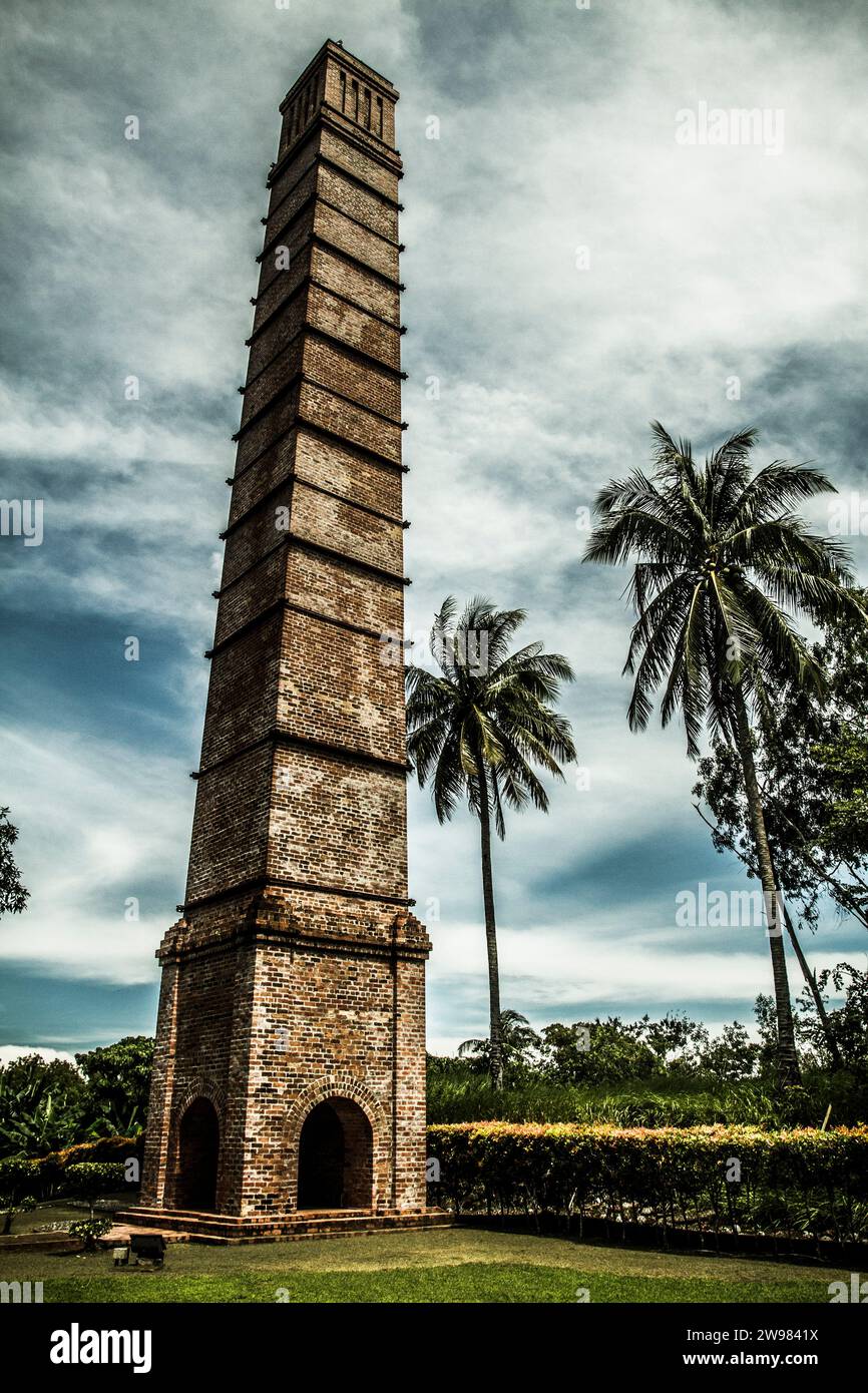 A large brick chimney Stock Photo - Alamy