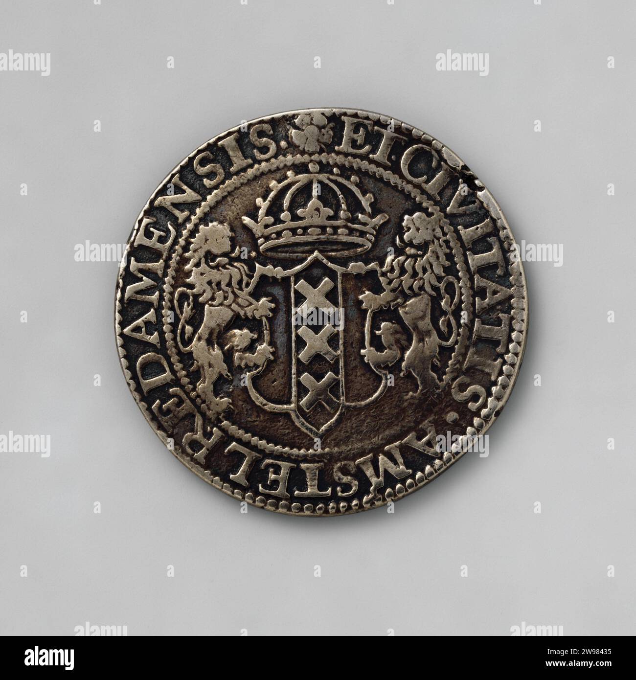 Eight-real coin, Verenigde Amsterdamse Compagnie; dollar issued by a ...