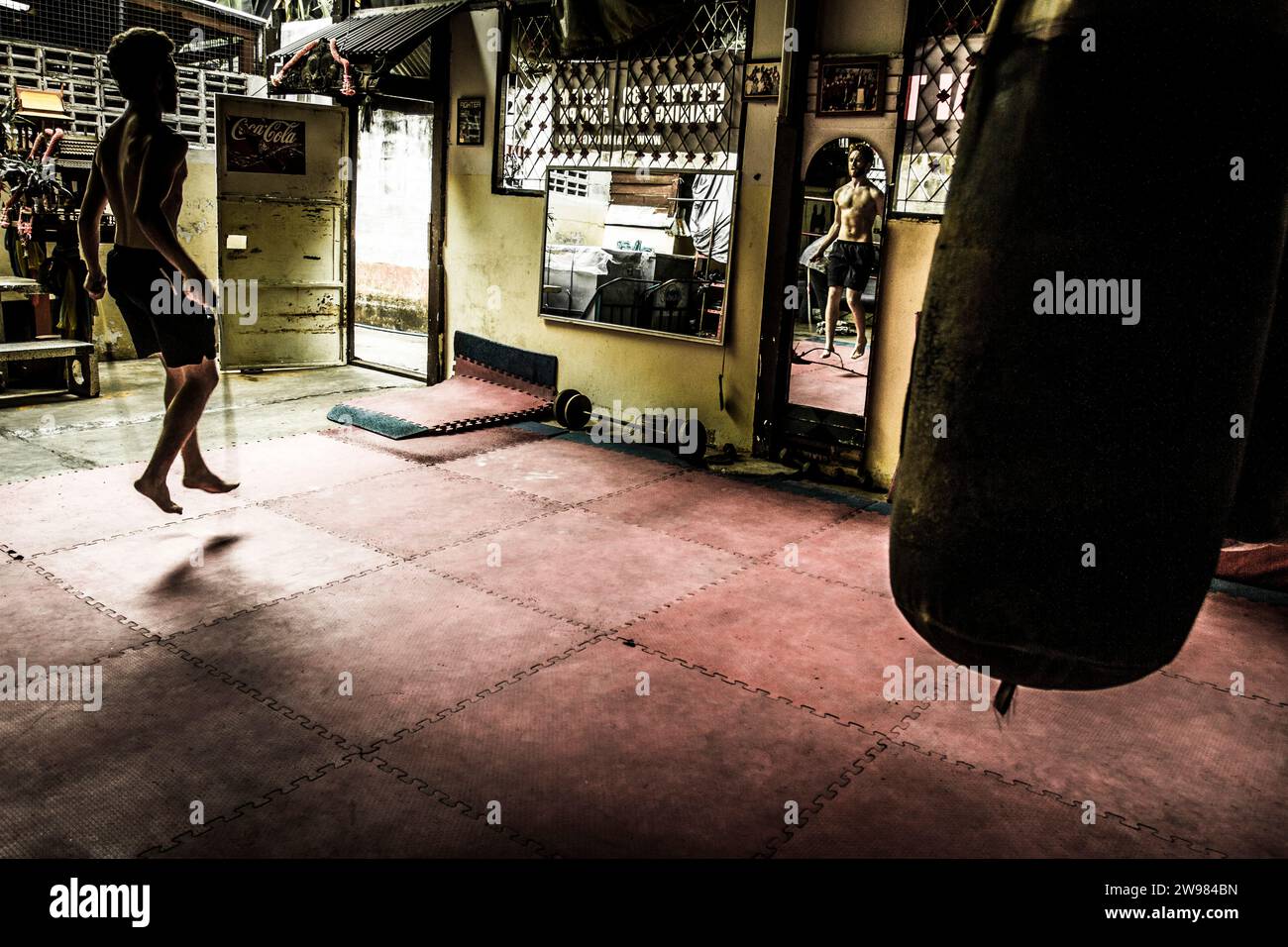 Boxing jump rope hi-res stock photography and images - Alamy