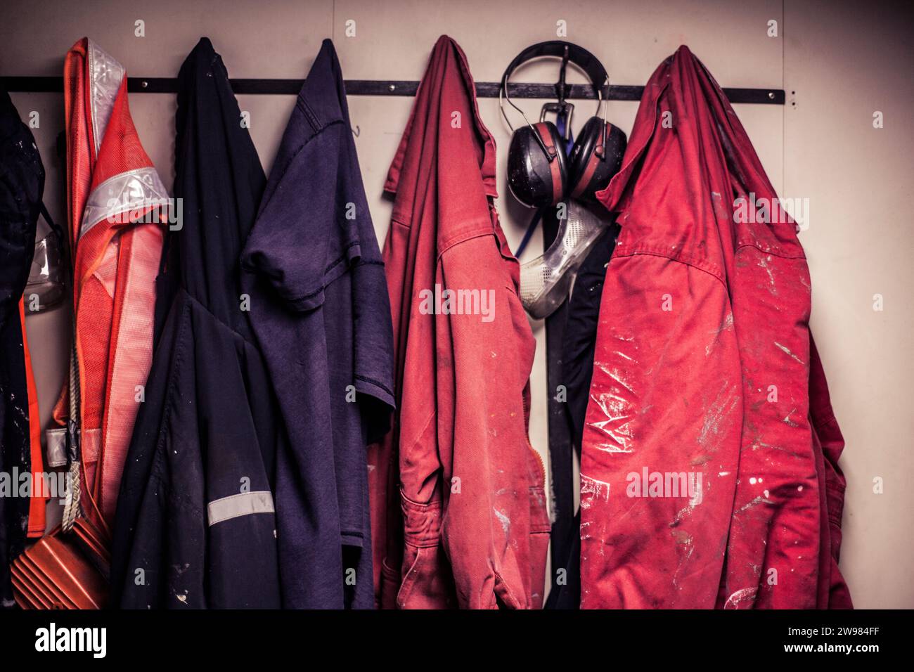 Hanging jacket hi-res stock photography and images - Alamy