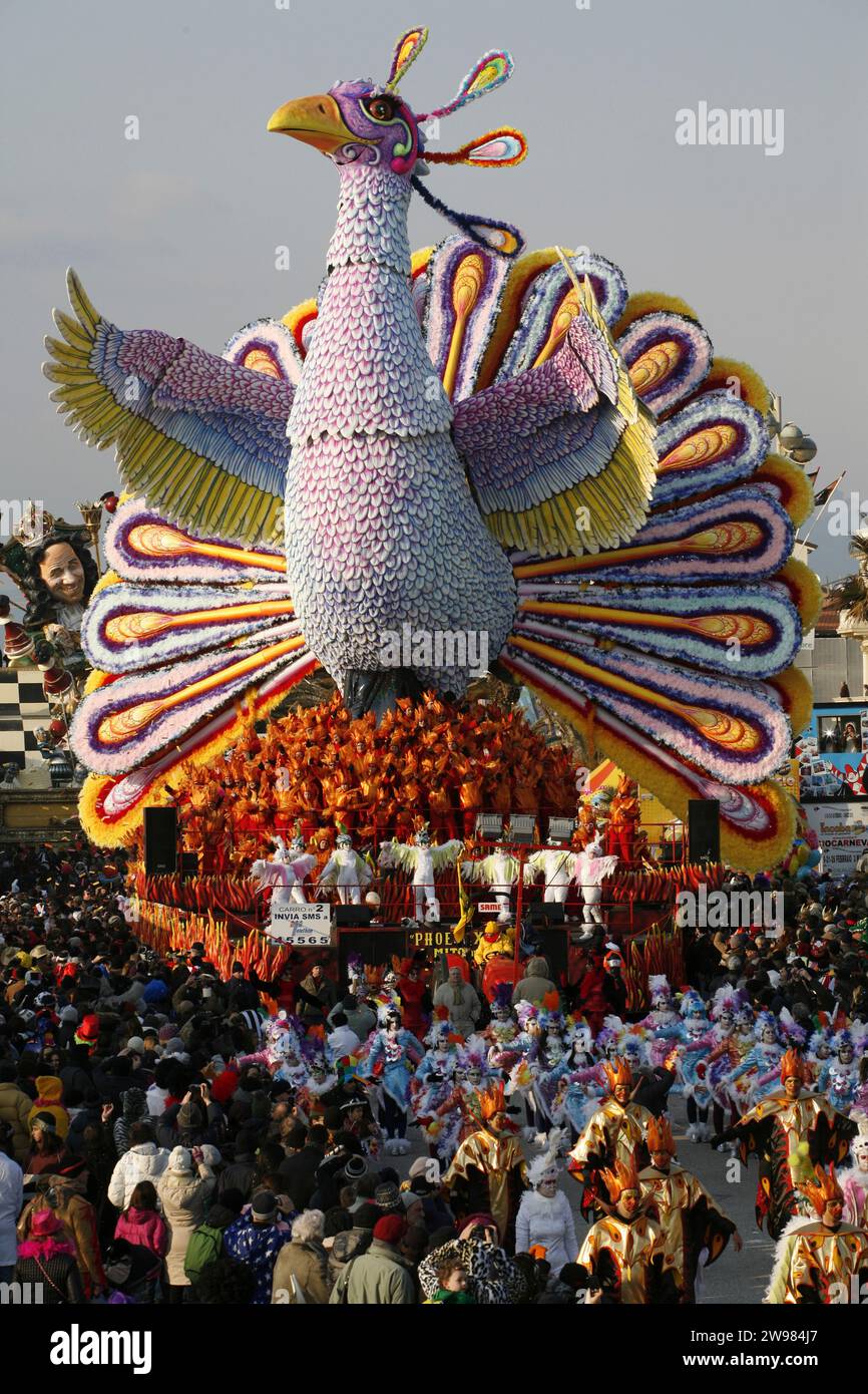 Carnival is characterized by paper mache floats representing ...