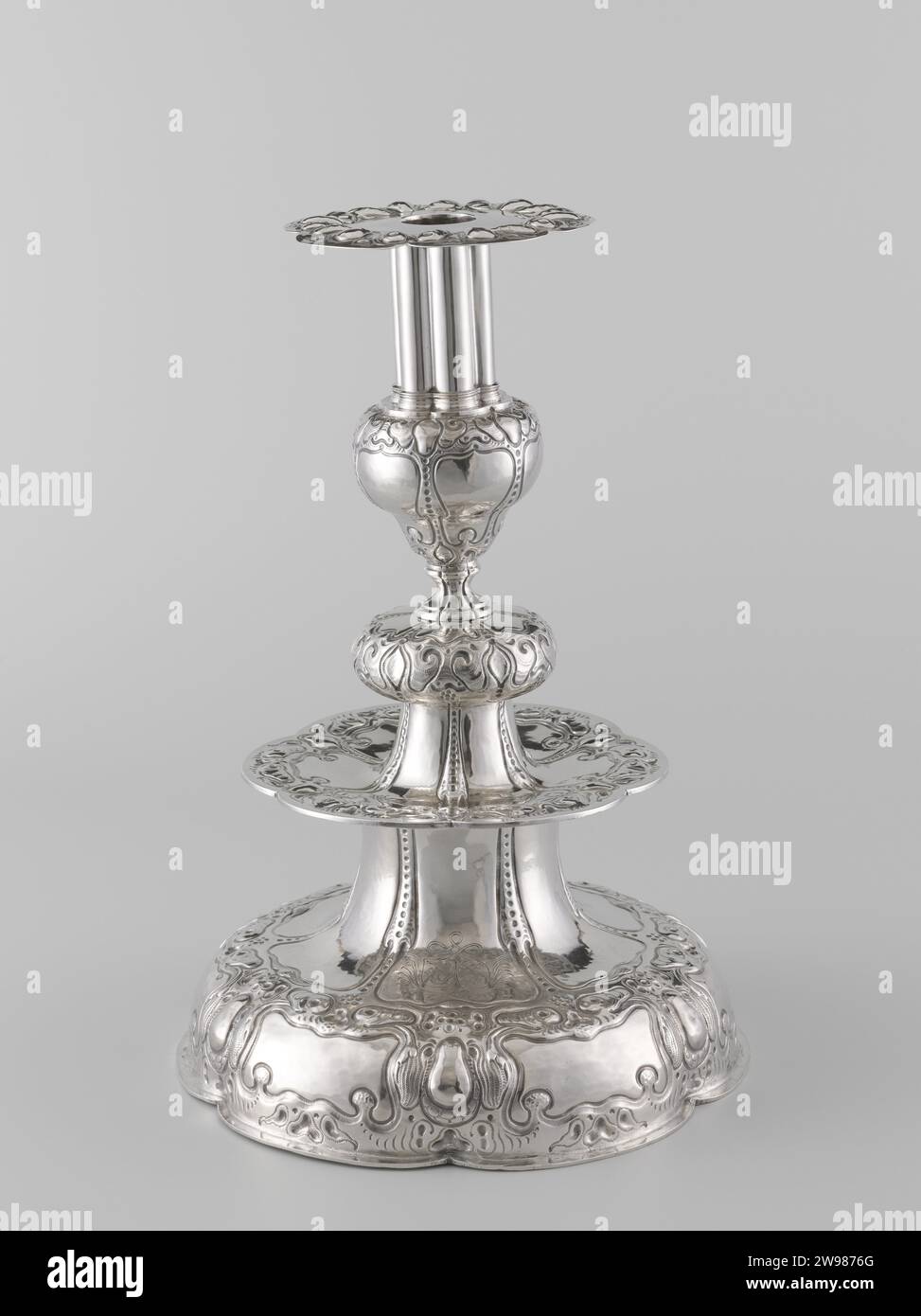 Candlestick, Johannes Grill, 1652 candlestick Silver candlestick. The ...