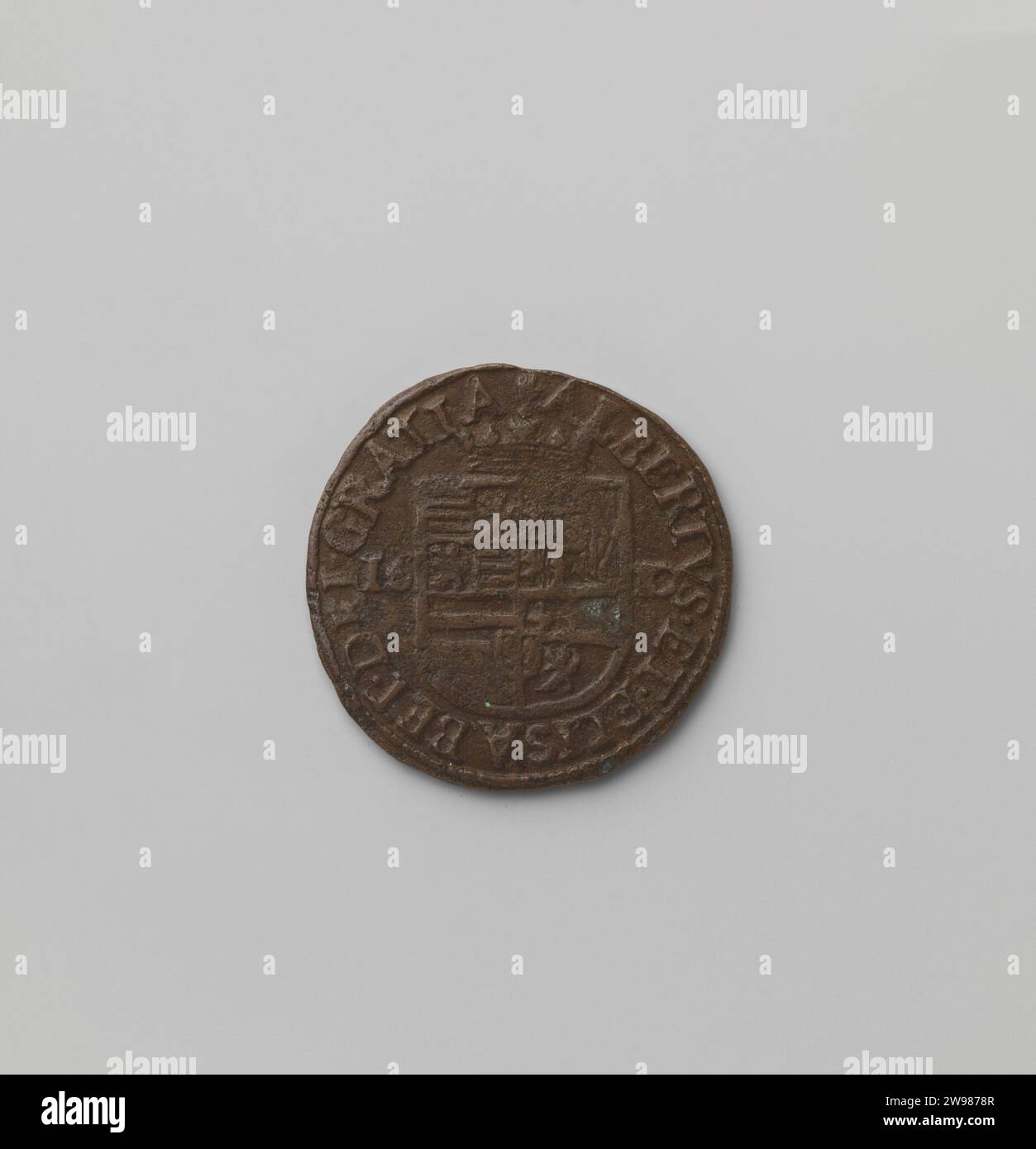 Oord from Brabant by Albert and Isabella, 1610 ,, 1610 coin Copper mint ...