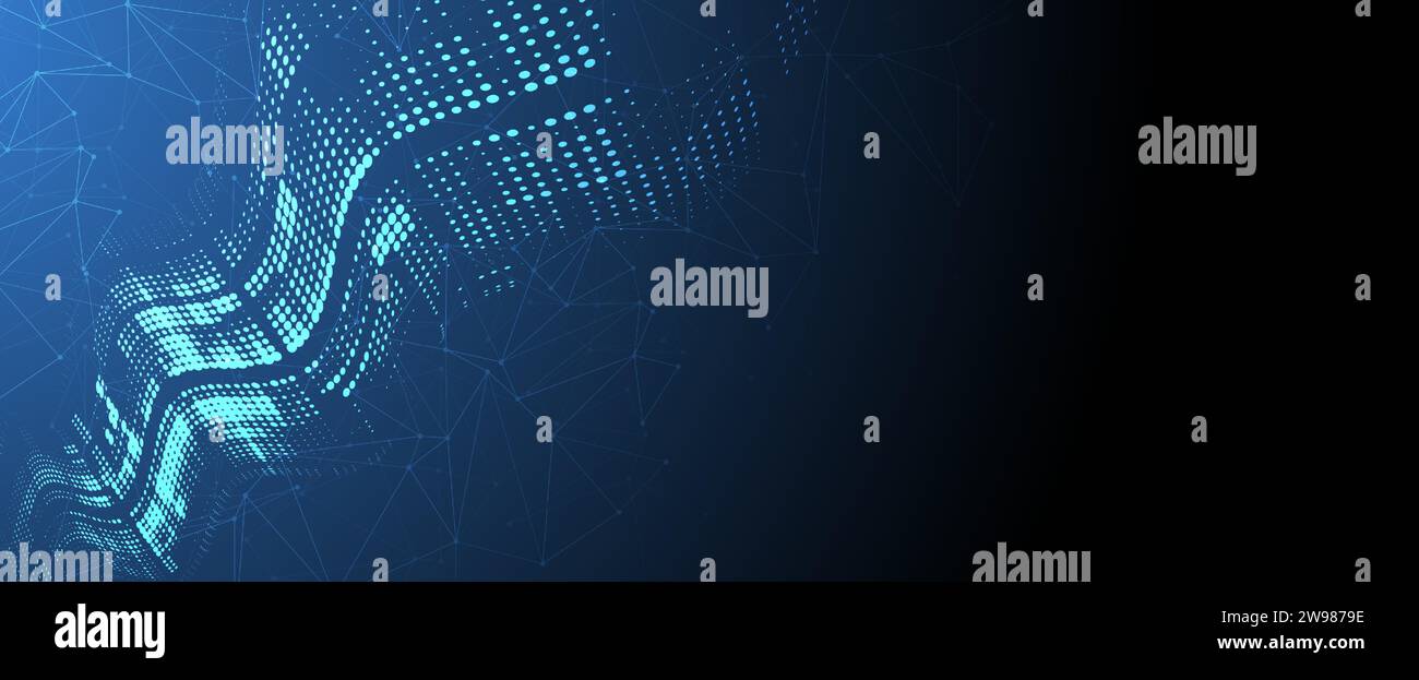 Abstract vector background. Futuristic technology style. Elegant ...