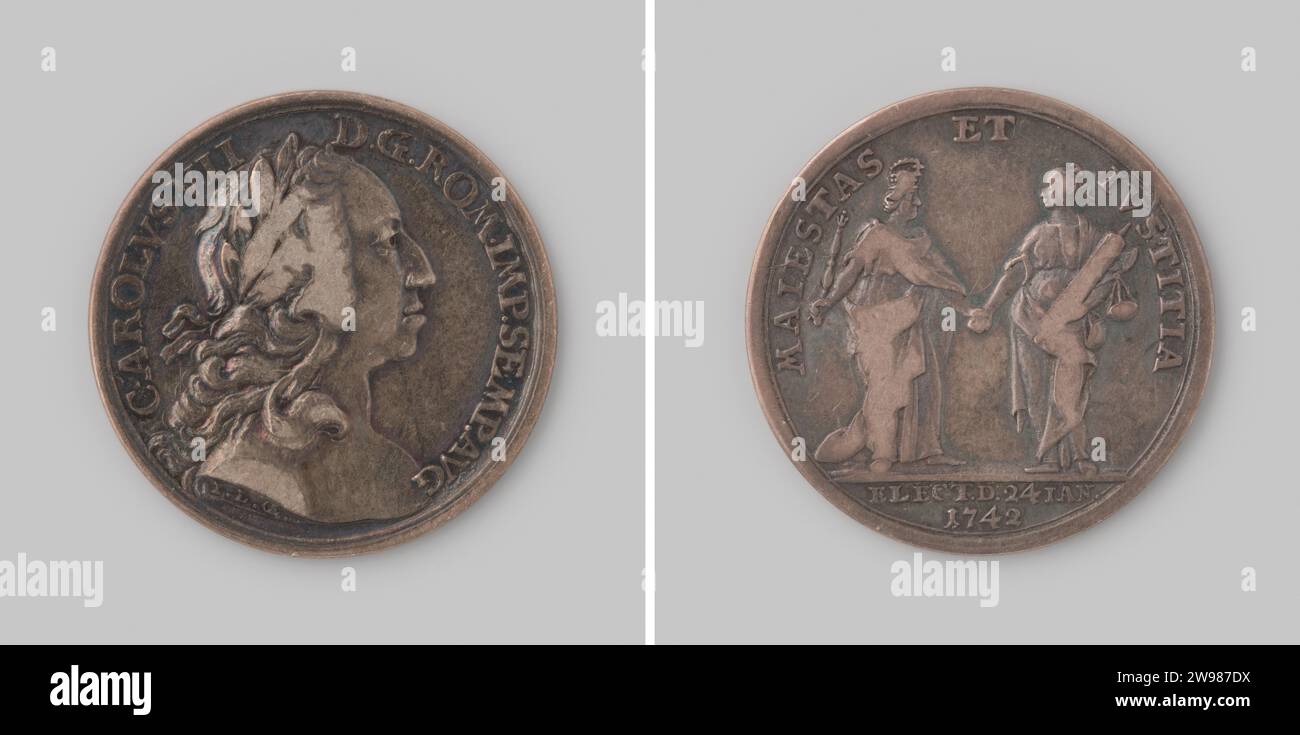 Election from Charles VII to Emperor of Germany 1742 ,, 1742 history ...