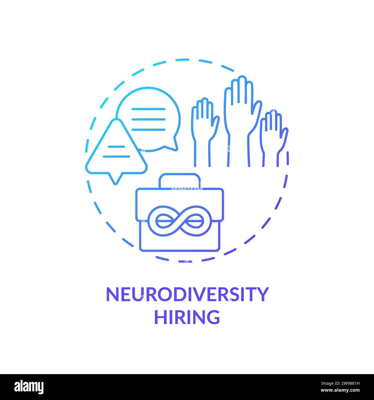 Neurodiversity symbol hi-res stock photography and images - Alamy