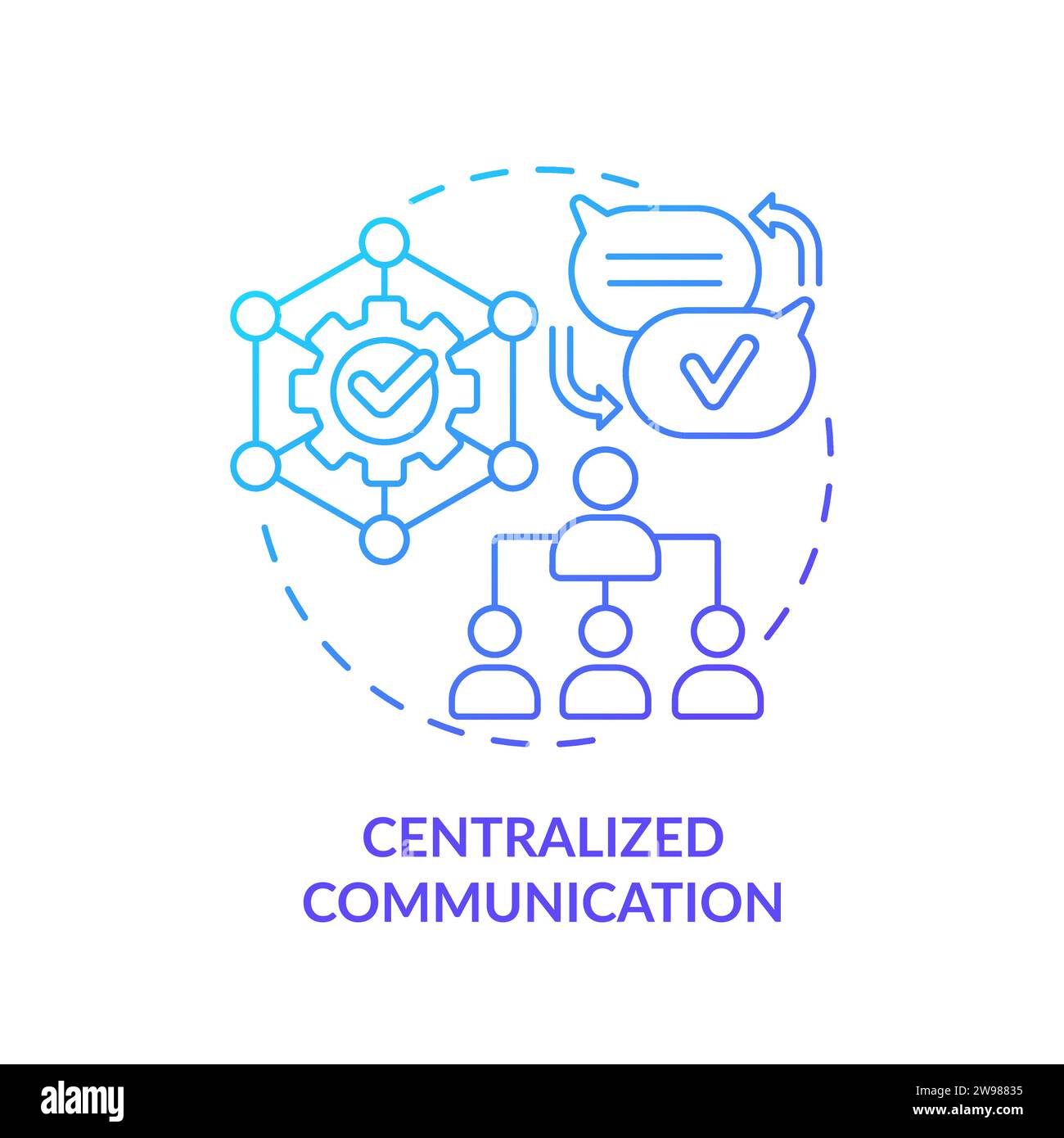 Centralized communication hi-res stock photography and images - Alamy
