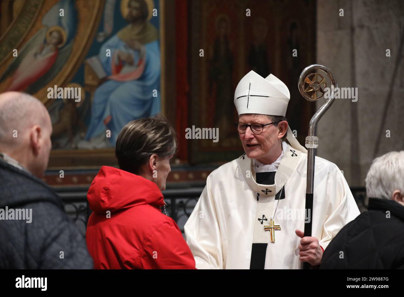 Cologne, Germany. 25th Dec, 2023. Cardinal Rainer Maria Woelki ...
