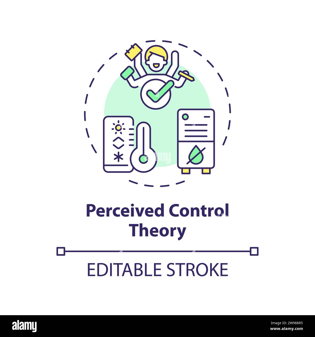 Perceived control theory hi-res stock photography and images - Alamy