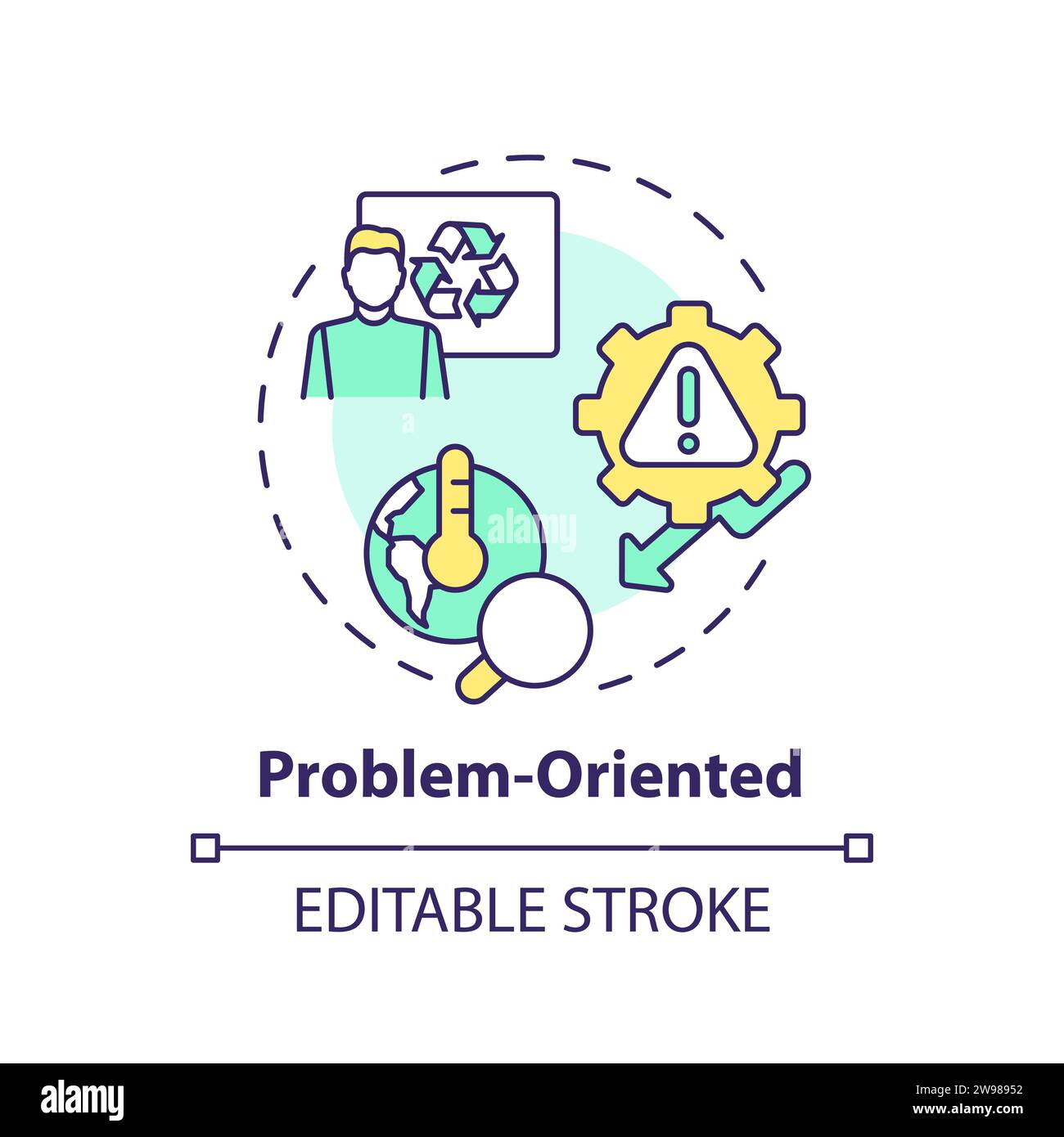 Environmental issue problem Cut Out Stock Images & Pictures - Alamy