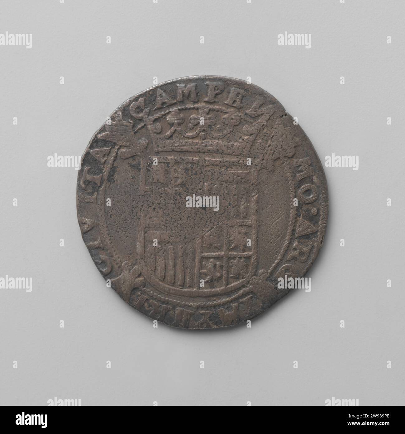 Arendssschelling van Kampen with the name of Emperor Matthias I ,, 1610 ...
